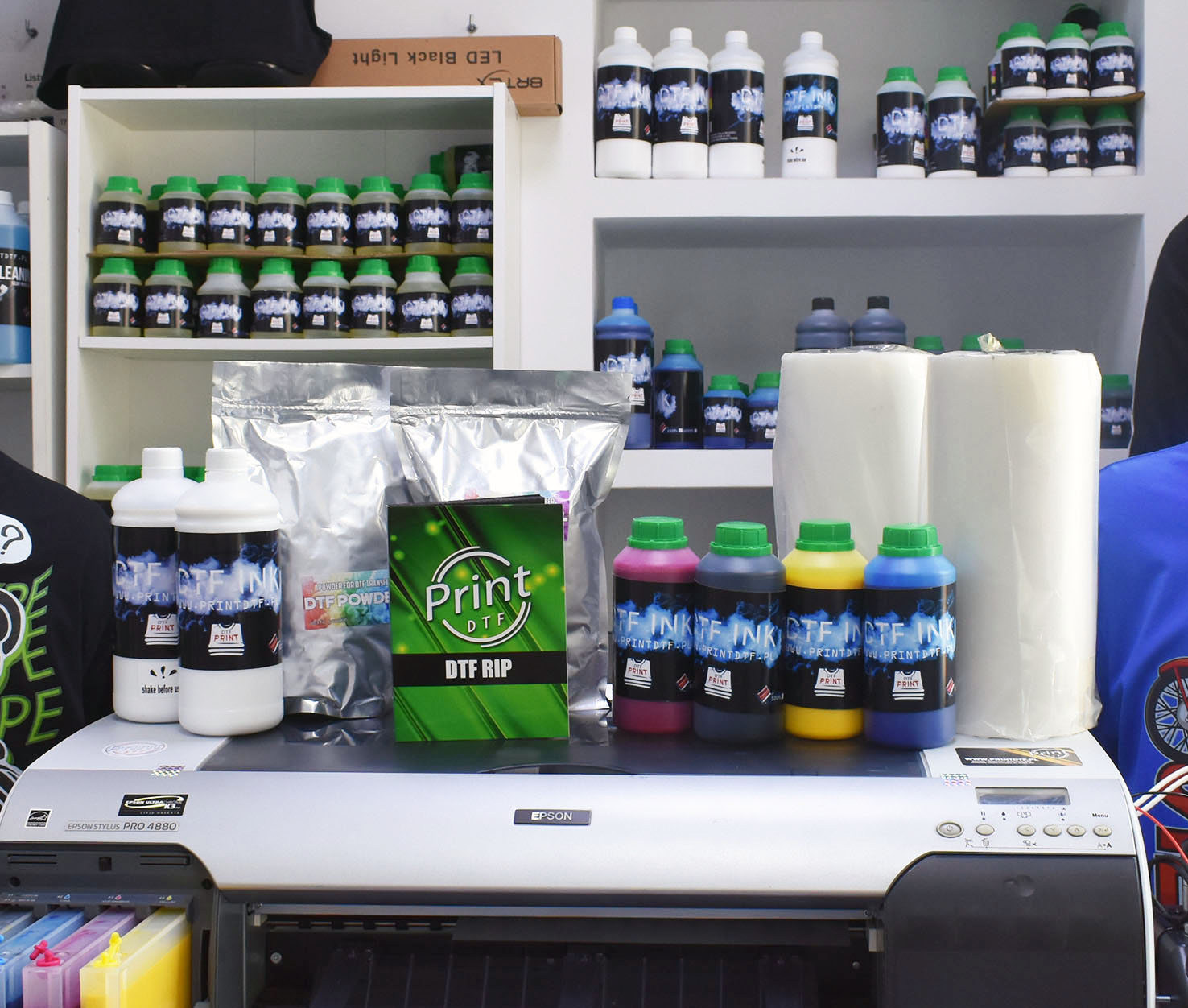 DRUKARKA DTF EPSON STYLUS PRO 4880 ZESTAW DTF ZE SZKOLENIEM